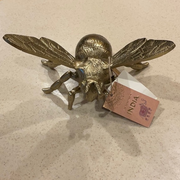 Handcrafted In India | Accents | Queen Bee Bronze Bee Decor | Poshmark